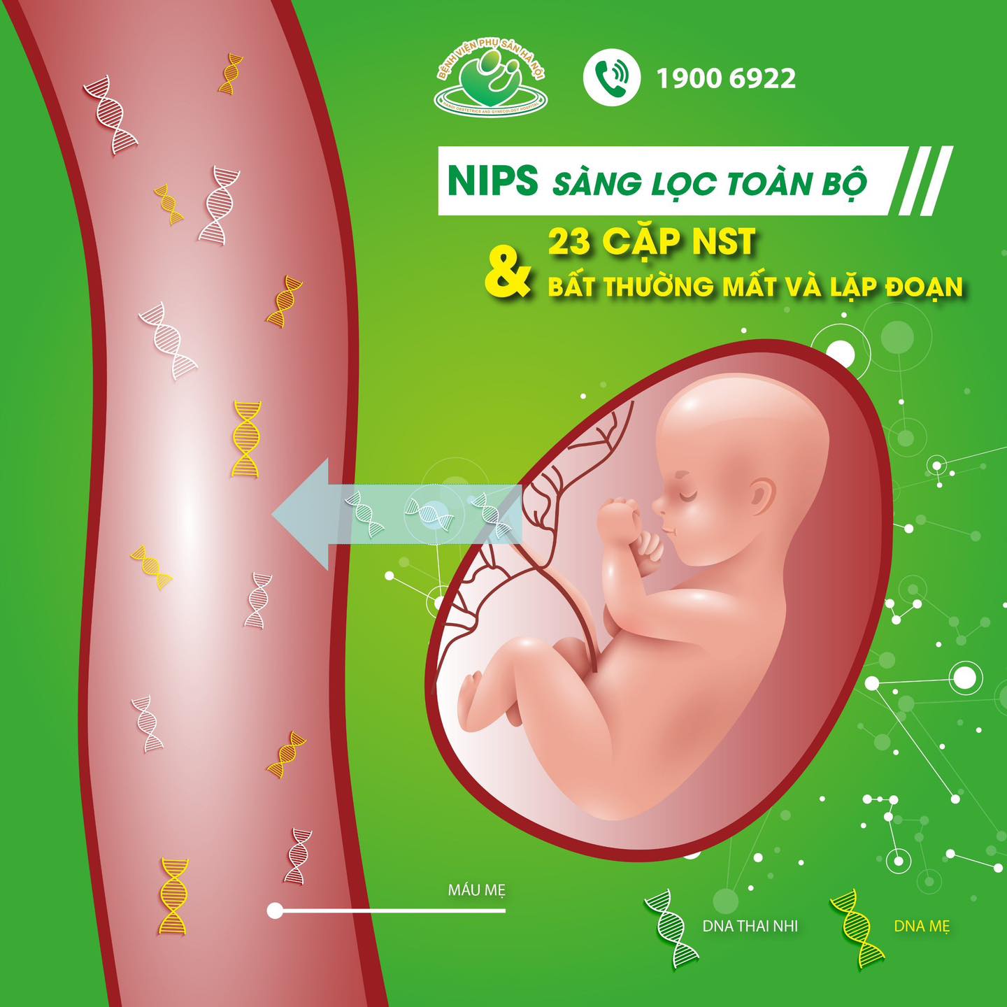Xét nghiệm NIPS đạt chứng nhận CE-IVD chuẩn quốc tế chỉ từ 3.9 triệu đồng